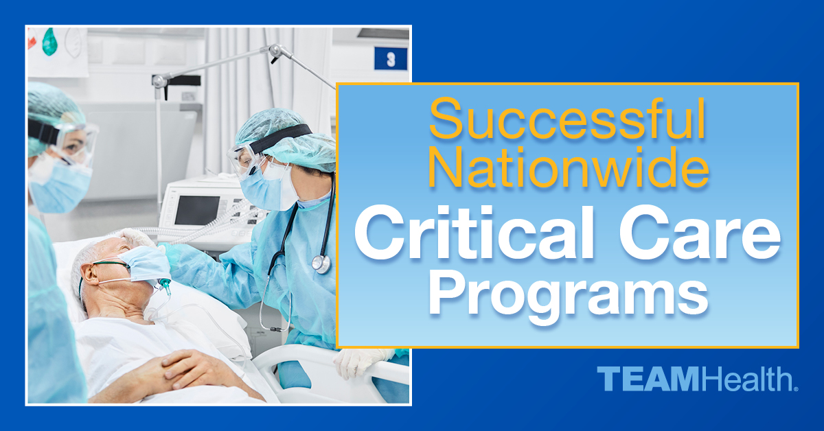 Successful Nationwide Critical Care Programs | TeamHealth