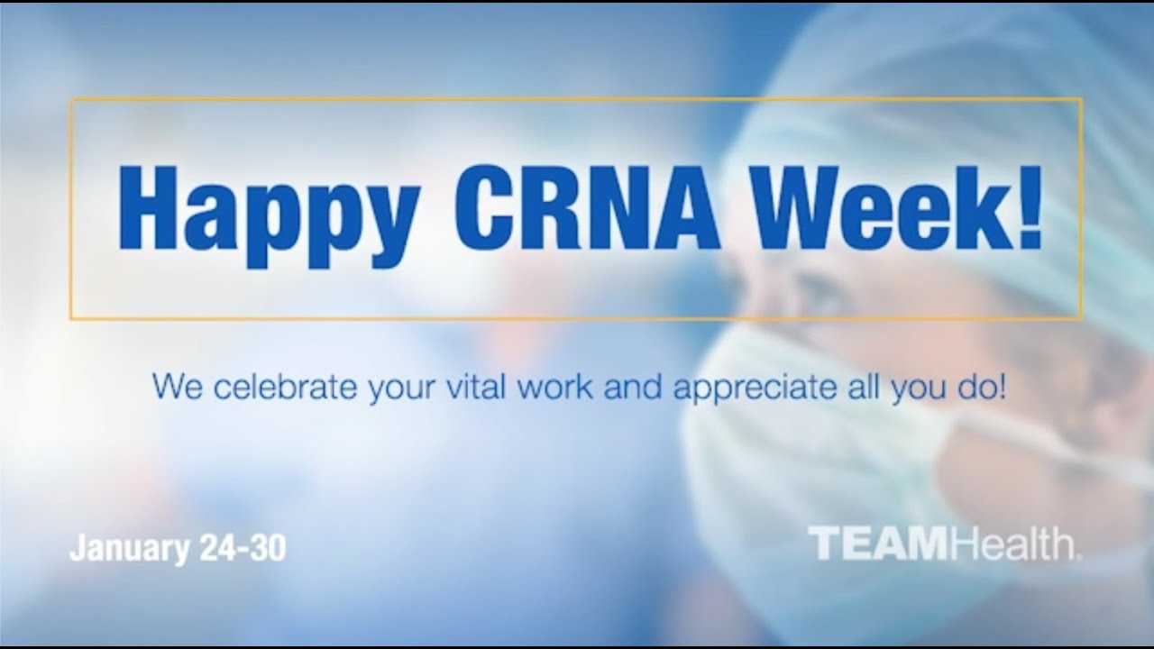 National CRNA Week 2021: Theresa Reed - TeamHealth