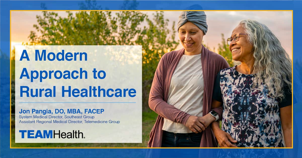 Rural Healthcare Telemedicine - TeamHealth