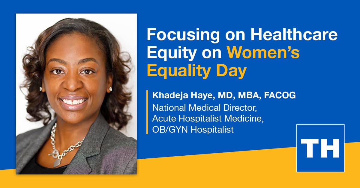 Focusing on Healthcare Equity on Women’s Equality Day | TeamHealth