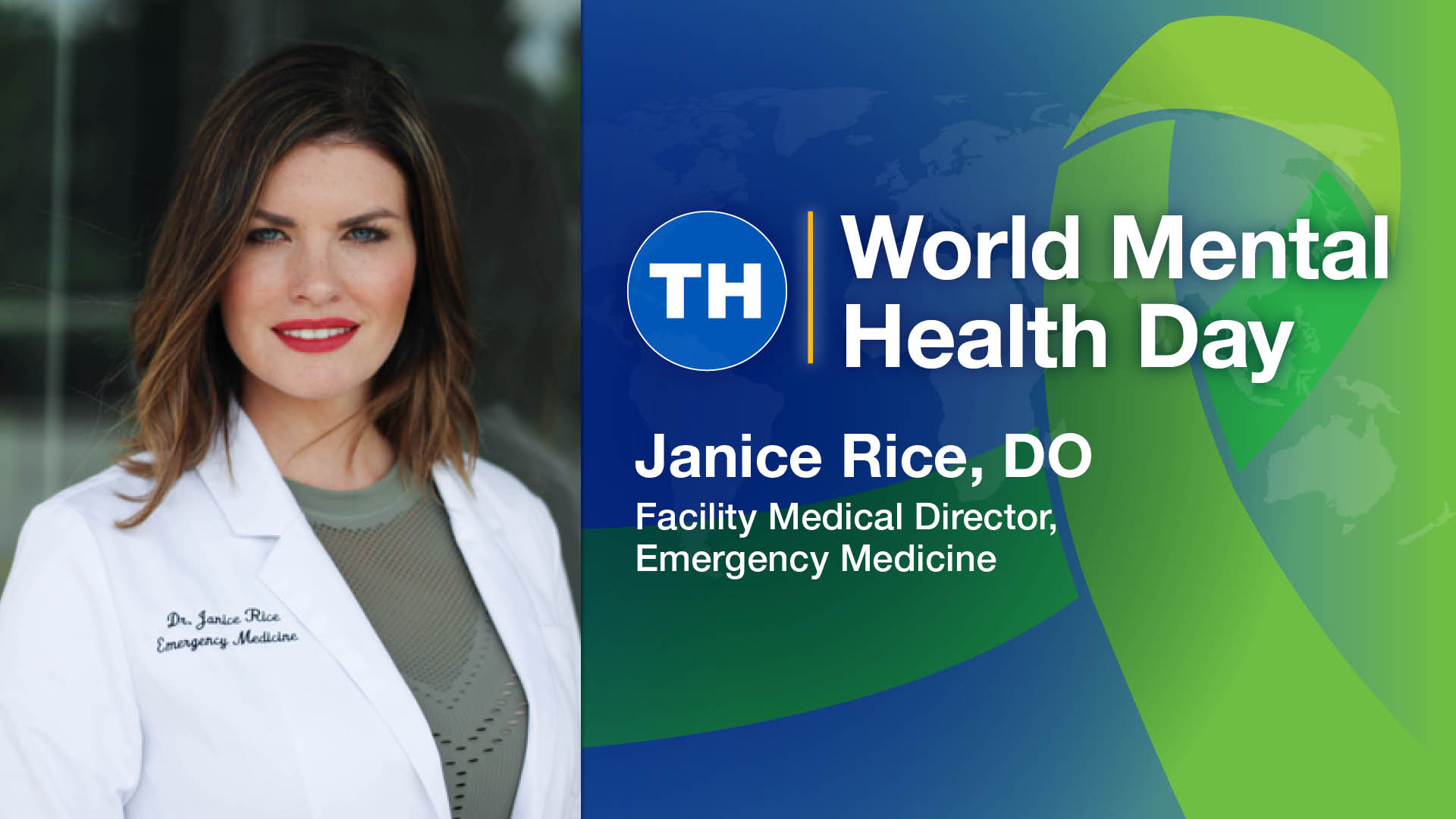 World Mental Health Day 2023 | Dr. Janice Rice | TeamHealth