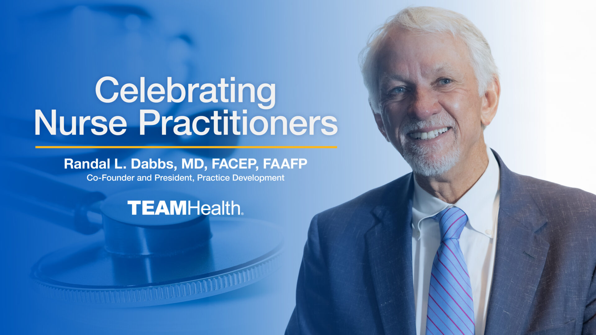 Celebrating National Nurse Practitioner Week 2023 | Dr. Randal Dabbs