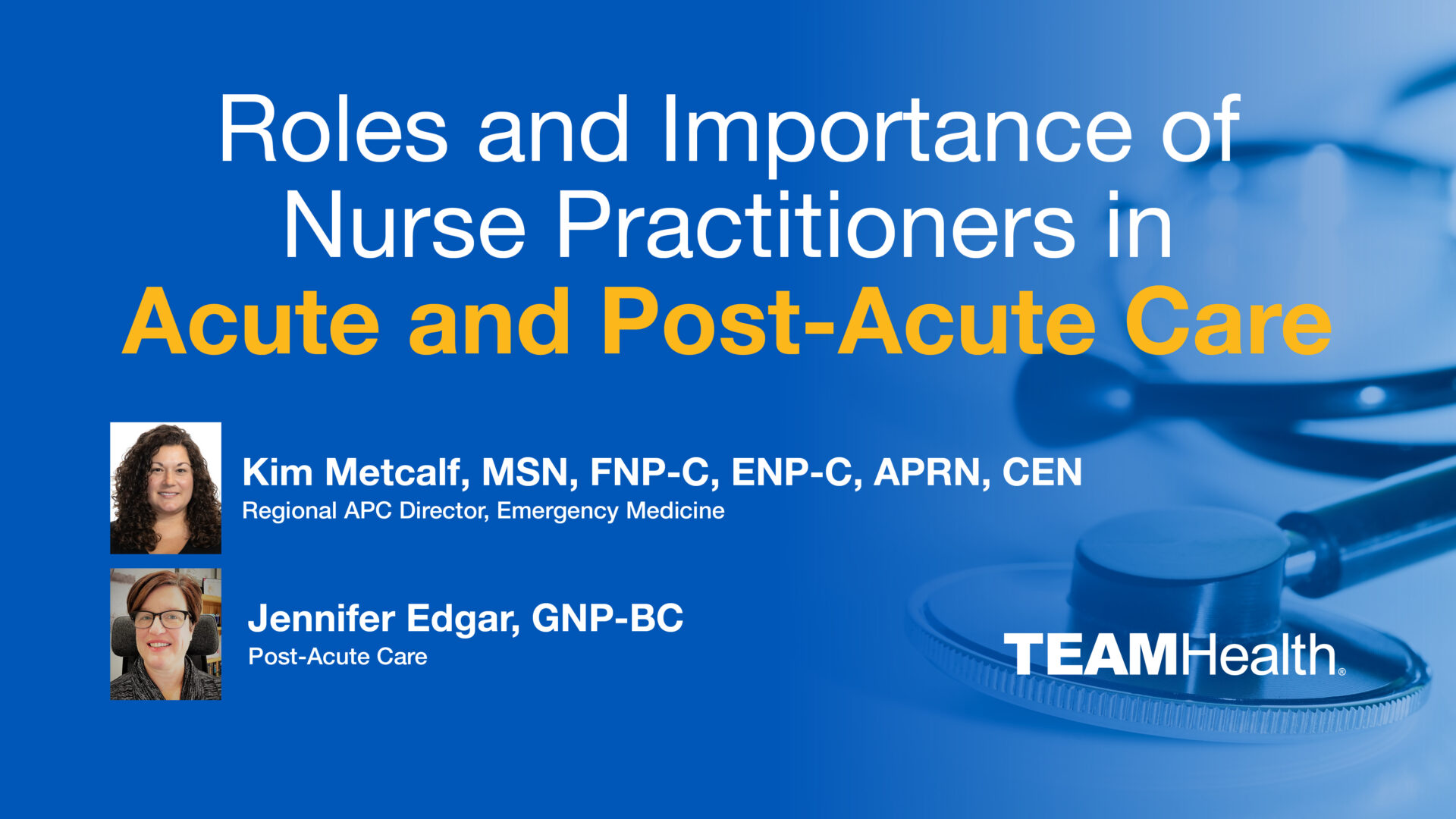 Recognizing Roles and Importance of Nurse Practitioners | TeamHealth