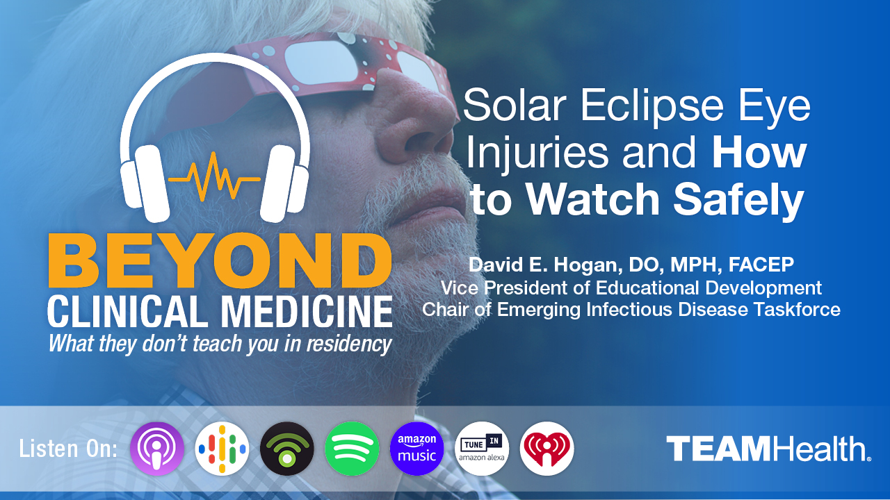 Solar Eclipse Eye Injuries and How to Watch Safely | TeamHealth