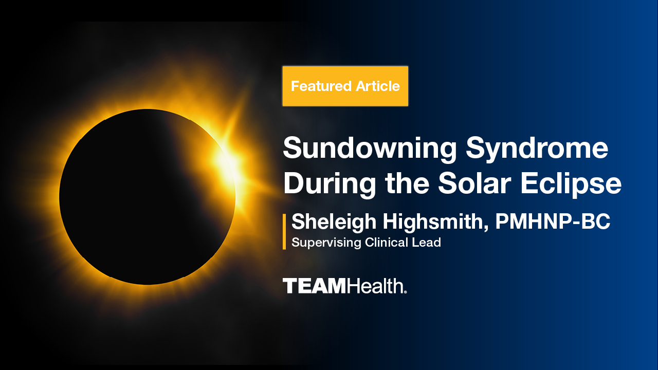 Eclipse Effects: Navigating Sundowning Syndrome | Sheleigh Highsmith